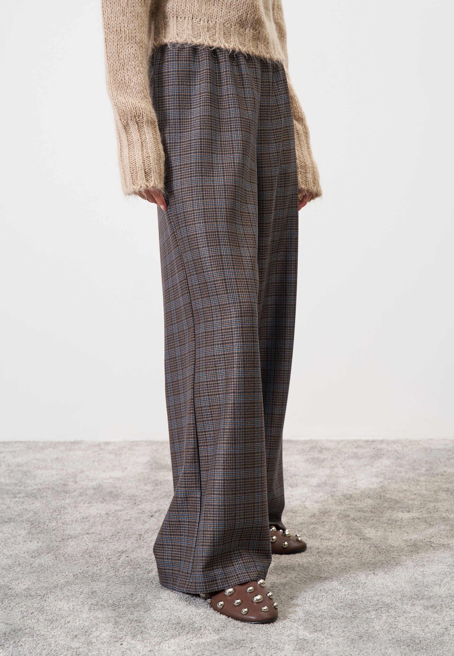 Pantalone over a quadri & nanà italian heart